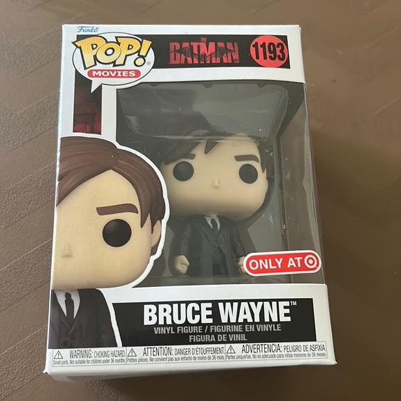 Funko | Toys | Funko Pop Movies 193 Bruce Wayne Target Exclusive | Poshmark